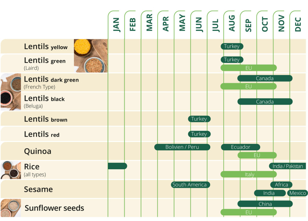 Market report quinoa 2023: Ziegler organic